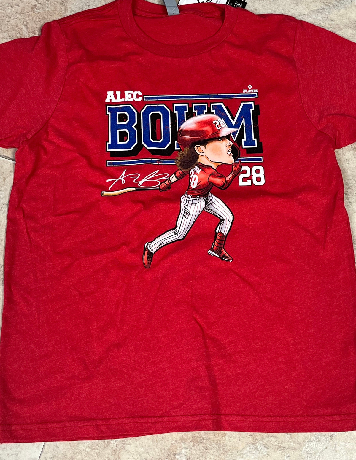 Alec Bohm kids Bobble Head tee – Monkey's Uncle