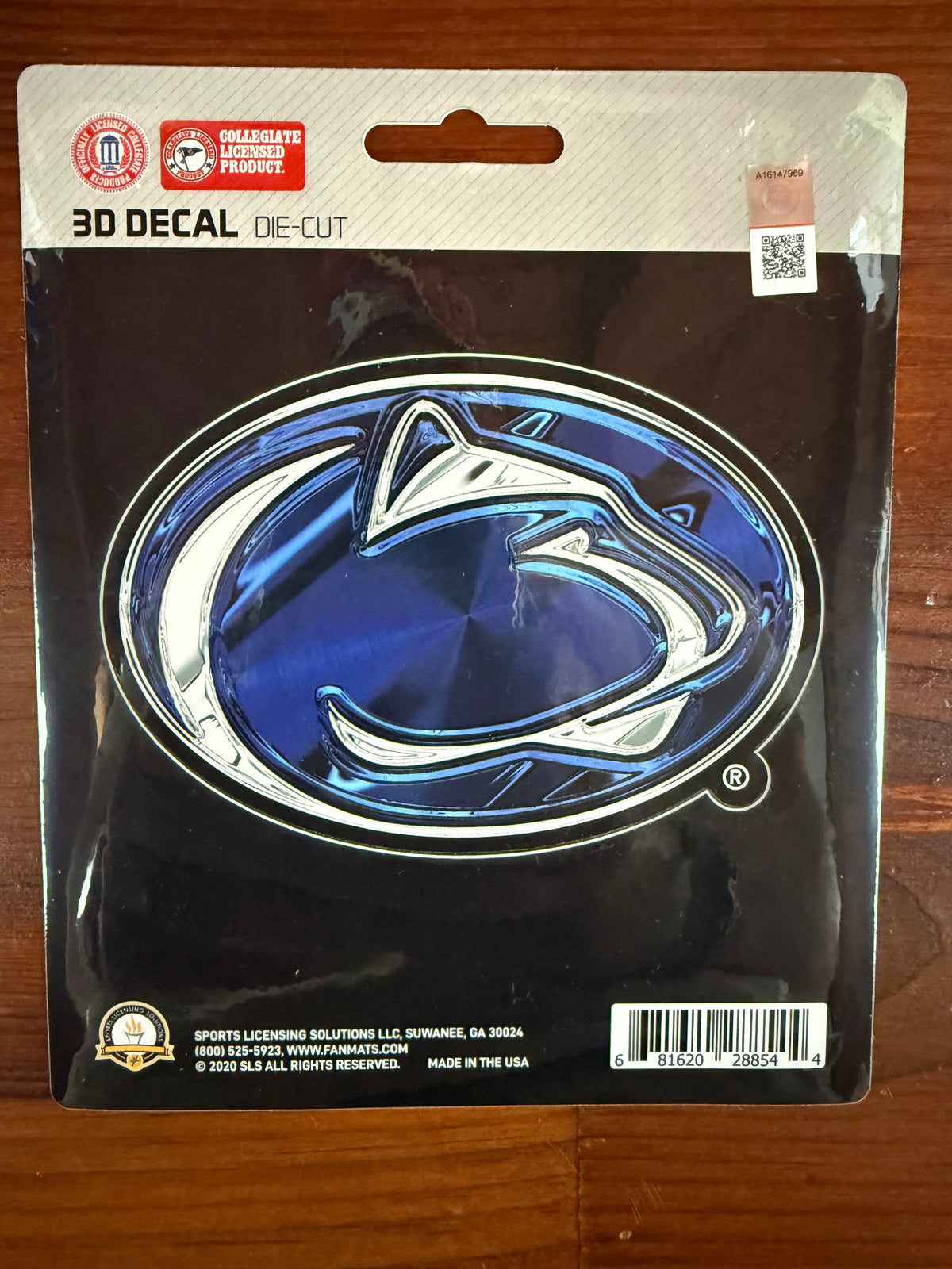 Penn State 3D 4X4 Diecut Decal – Monkey's Uncle