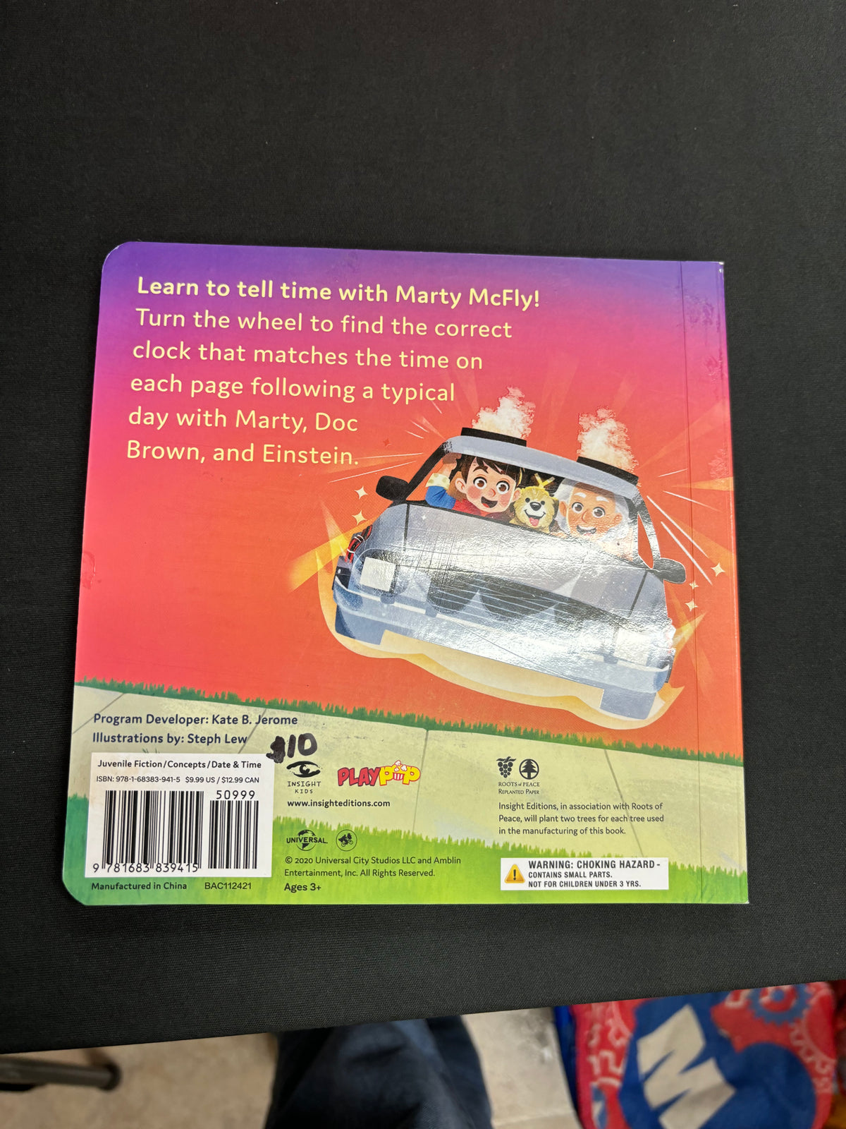 Telling Time with Marty McFly Back To The Future Kids Book – Monkey's Uncle
