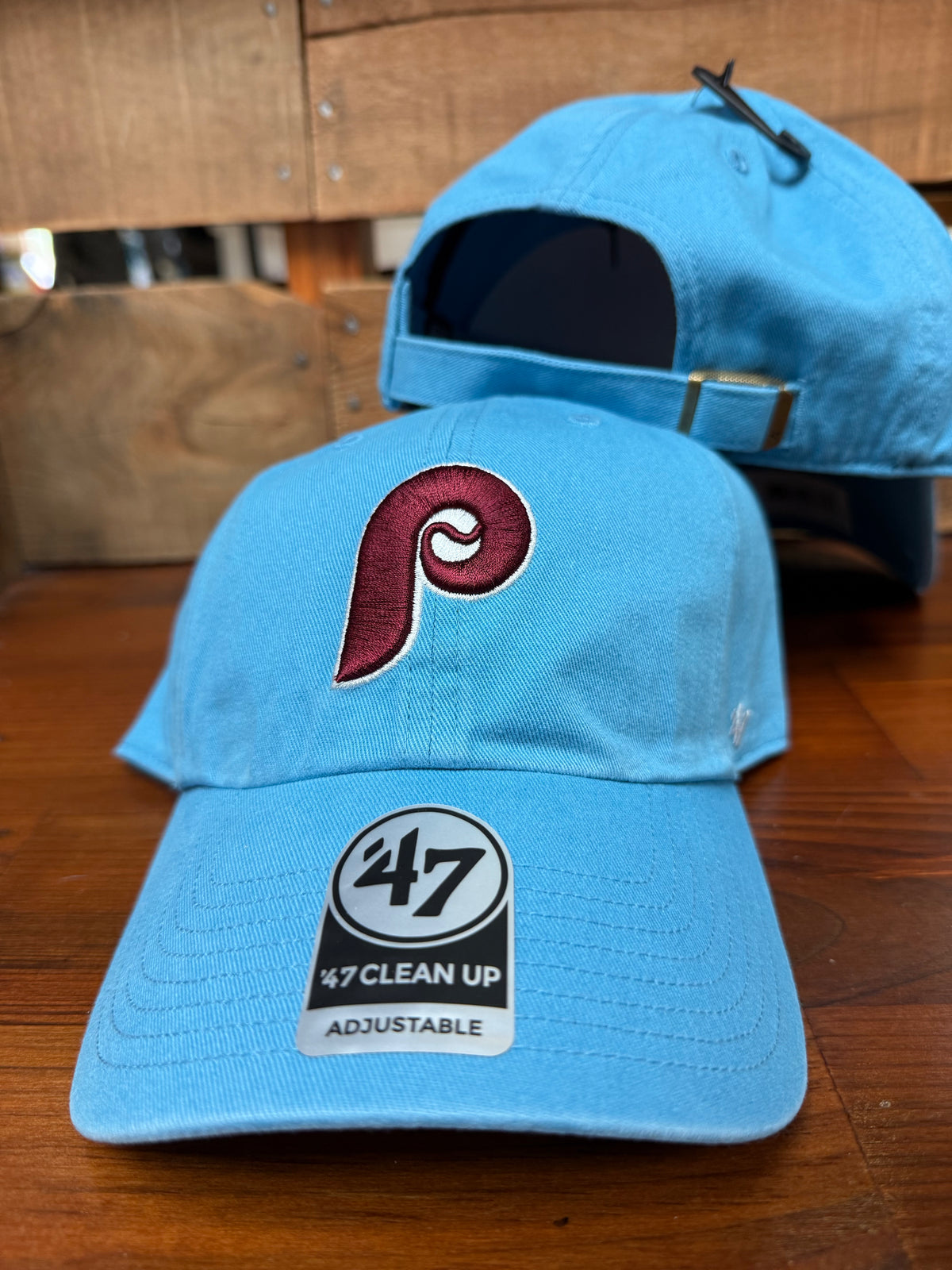 Phillies Throwback Powder Blue Cleanup Hat – Monkey's Uncle