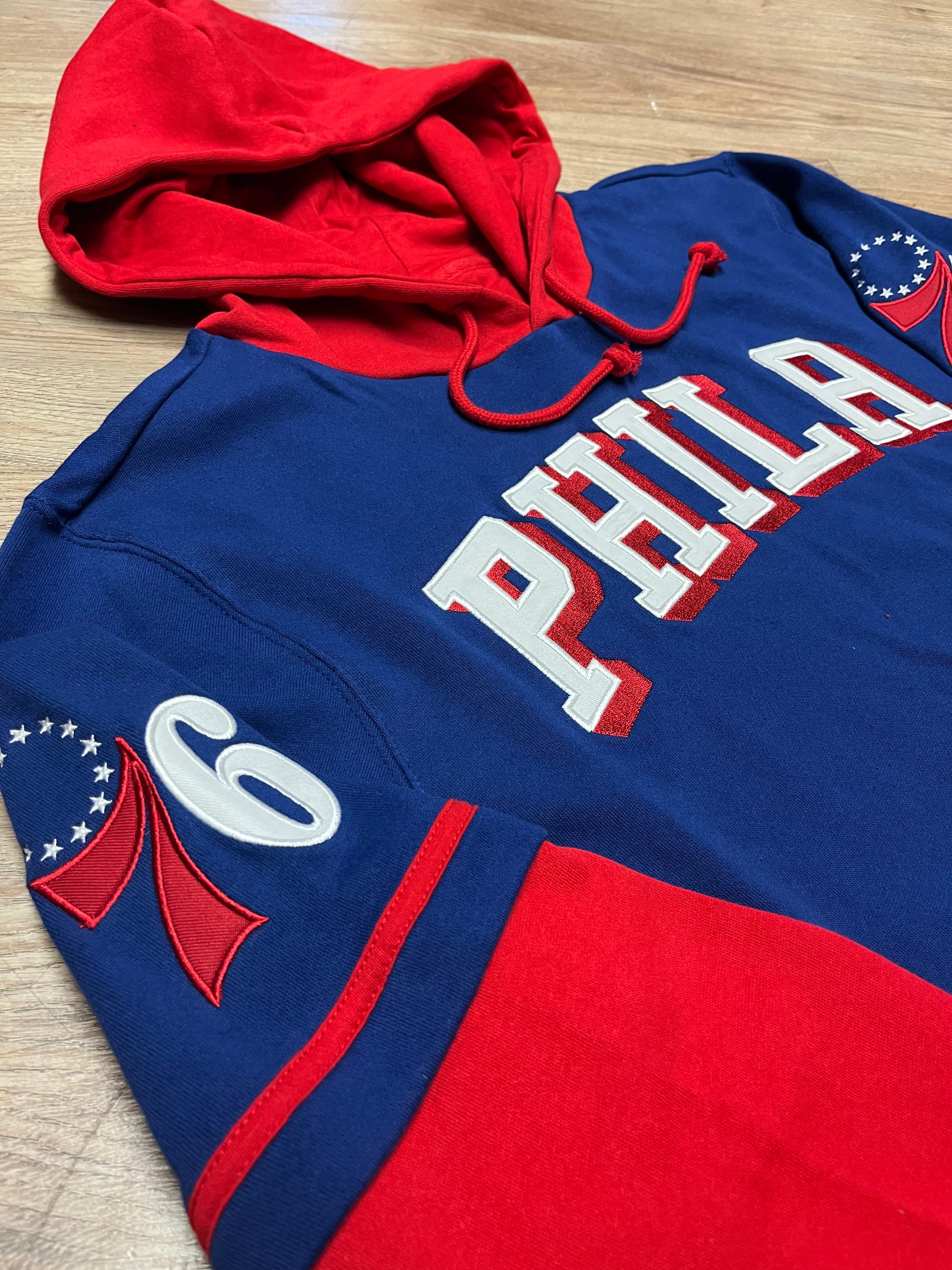 Sixers Royal Trifecta 47 Shortstop Pullover Hoodie Sixers Royal Trifecta 47 Shortstop Pullover Hoodie