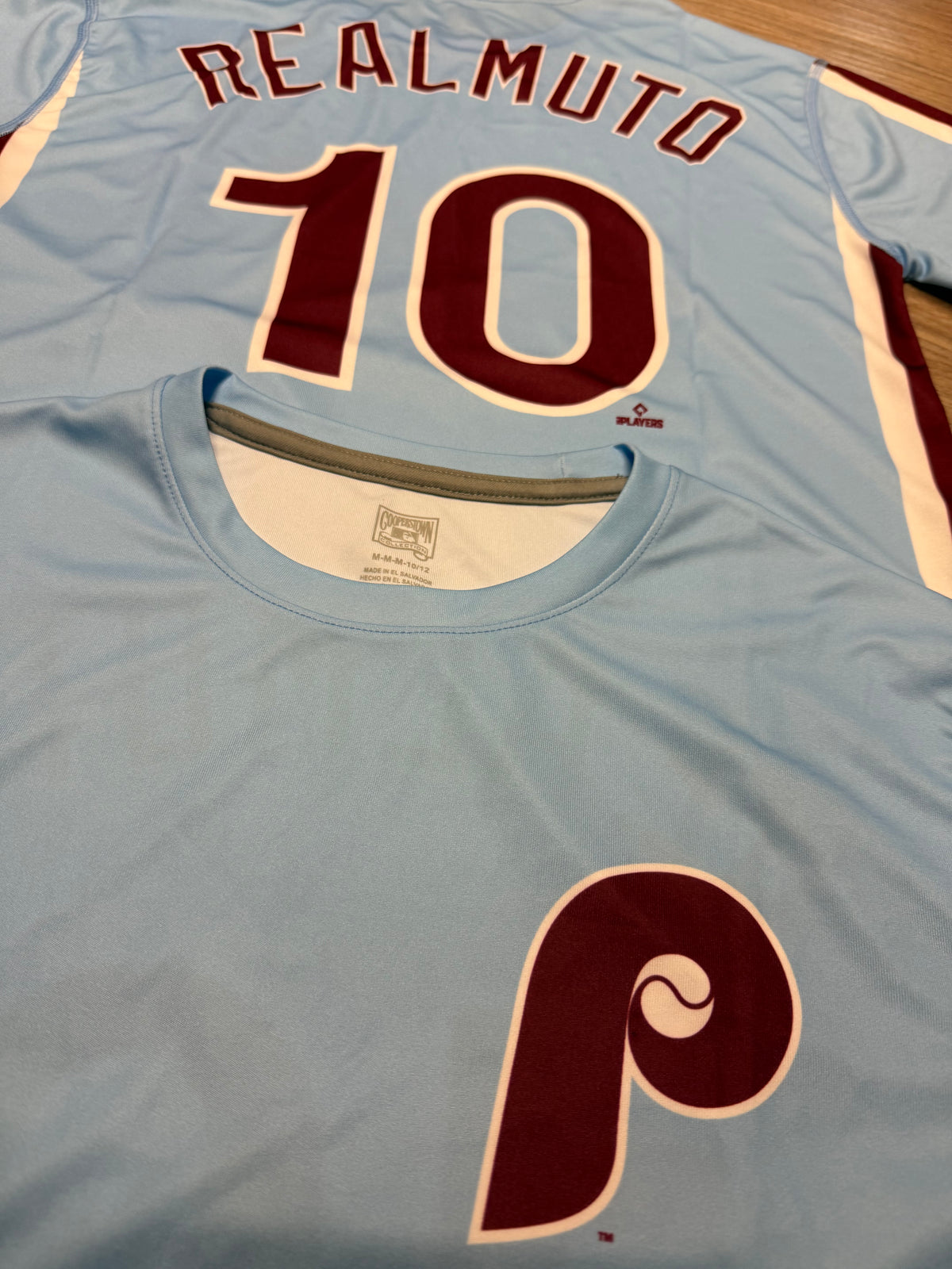 JT Realmuto Sublimated Kids Retro Tee – Monkey's Uncle