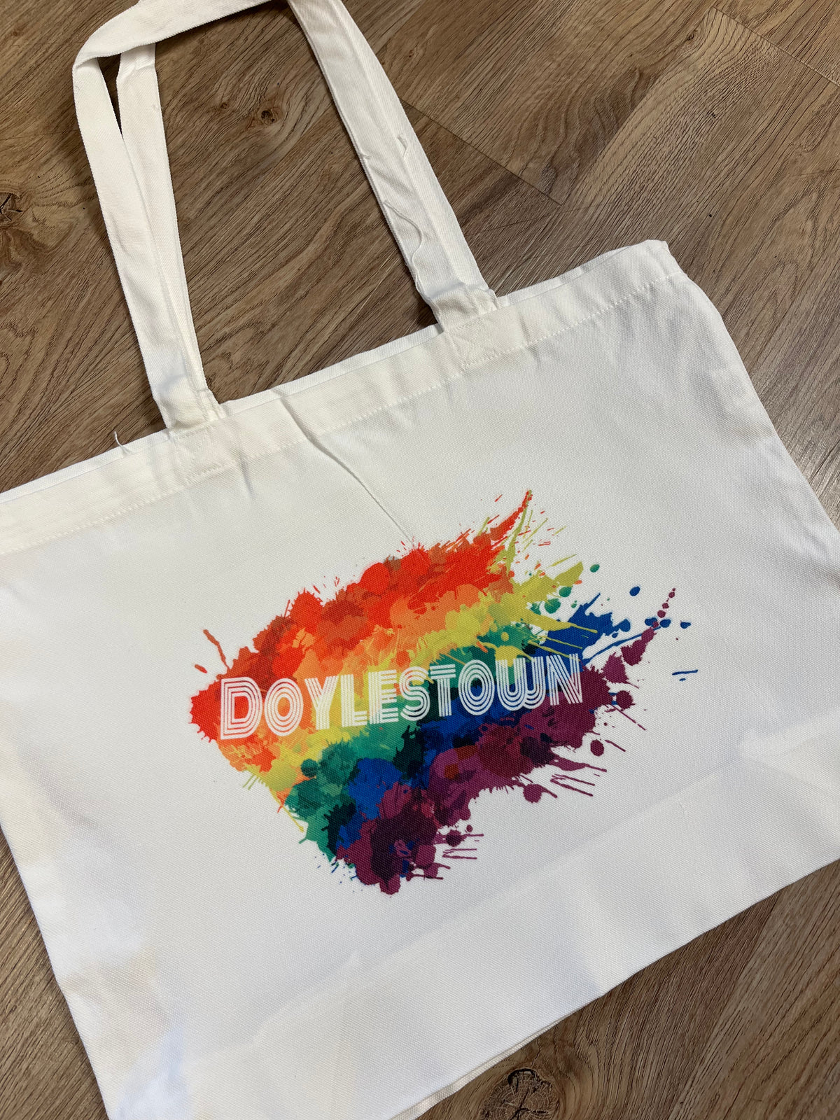 Doylestown Pride Paint Splatter Tote Bag – Monkey's Uncle
